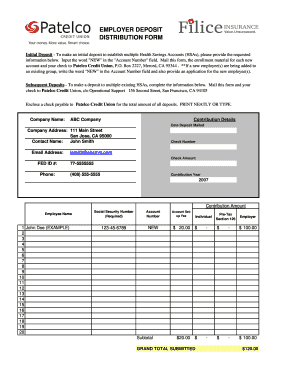 Patelco Hsa - Fill Online, Printable, Fillable, Blank | pdfFiller