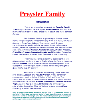 Preysler Family Philippine Line - GEOCITIESws - Geocities - Fill and ...