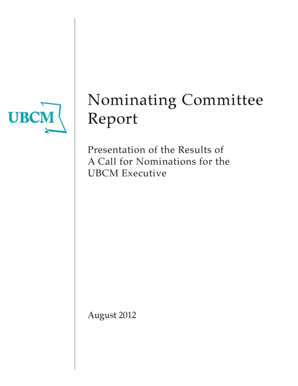 Fillable Online ubcm 2012 Nominating Committee Report PDF - 584 KB ...