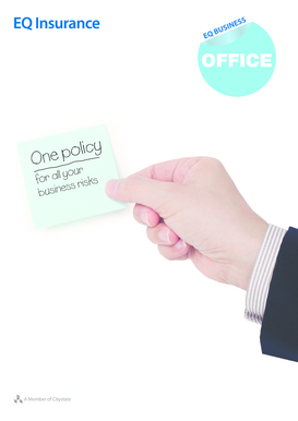 Fillable Online For all your business risks - EQ Insurance Fax Email ...