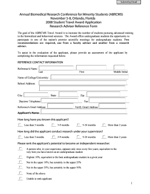 Fillable Online abrcms ABRCMS Intent Form Fax Email Print - pdfFiller