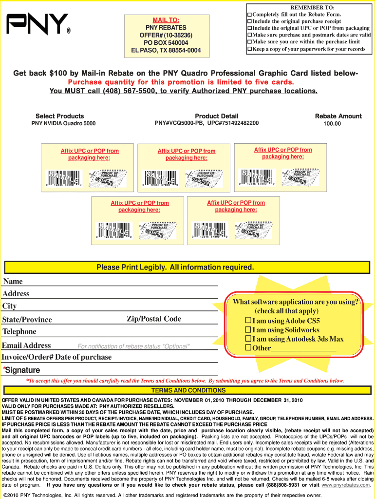 Fillable Online Verticle rebate template. Verticle rebate template Fax ...