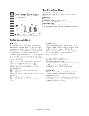 Fillable Online One Step Two Steps - Alpha Literacy Fax Email Print ...
