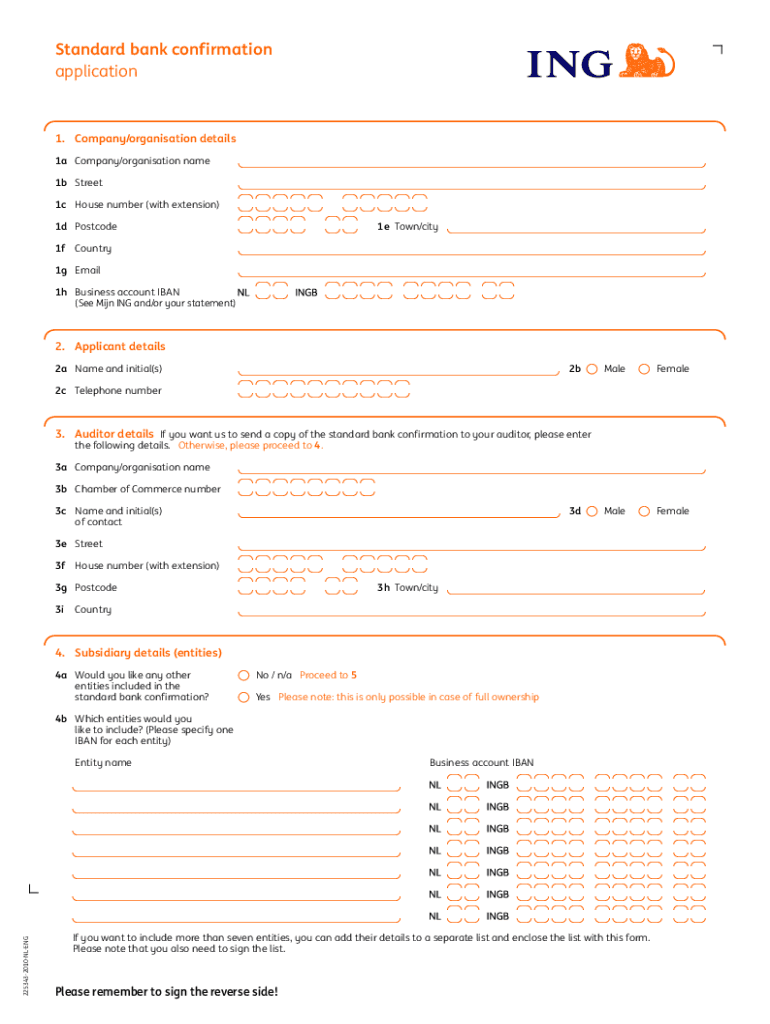 Ing Bank Statement - Fill Online, Printable, Fillable: Fill out & sign ...