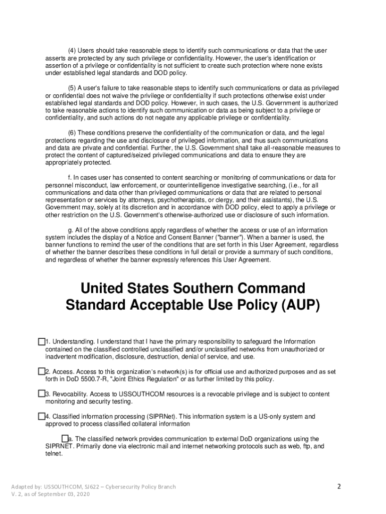 Fillable Online STANDARD MANDATORY NOTICE AND CONSENT PROVISION FOR ALL ...