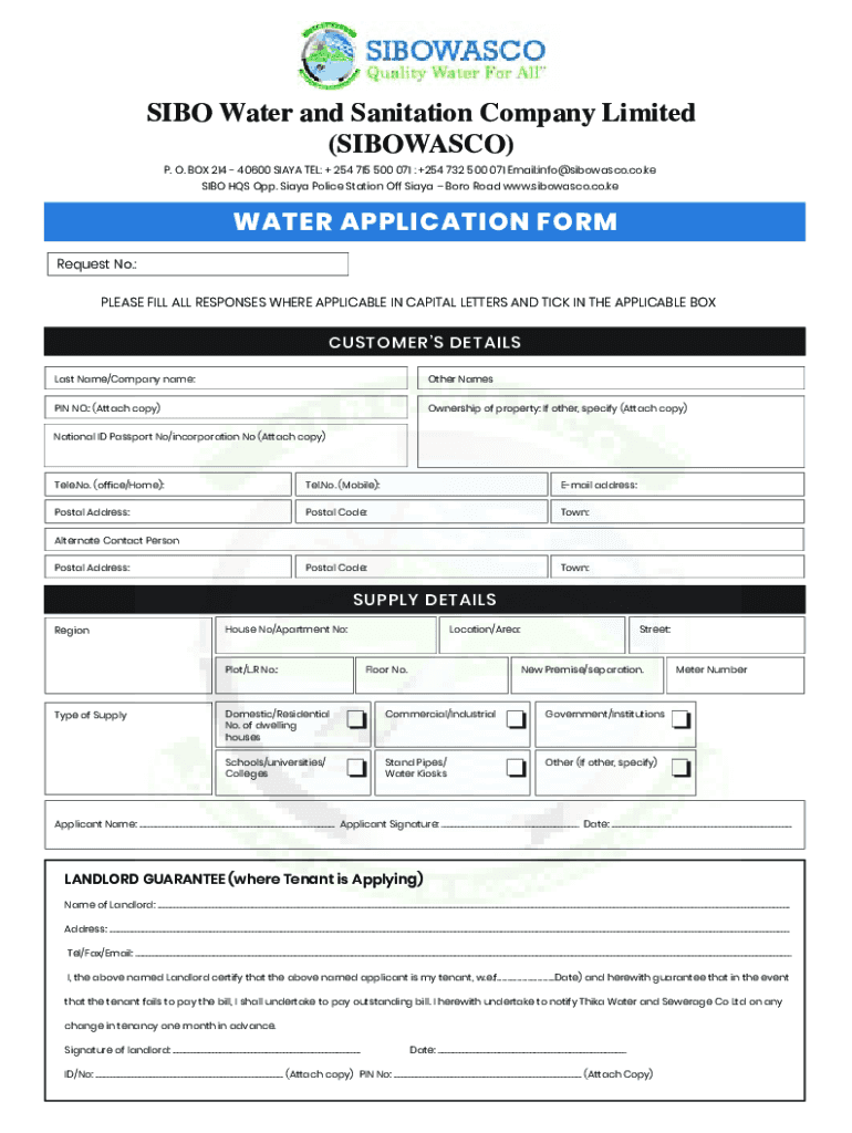 Fillable Online New Connection Form* Fax Email Print - pdfFiller