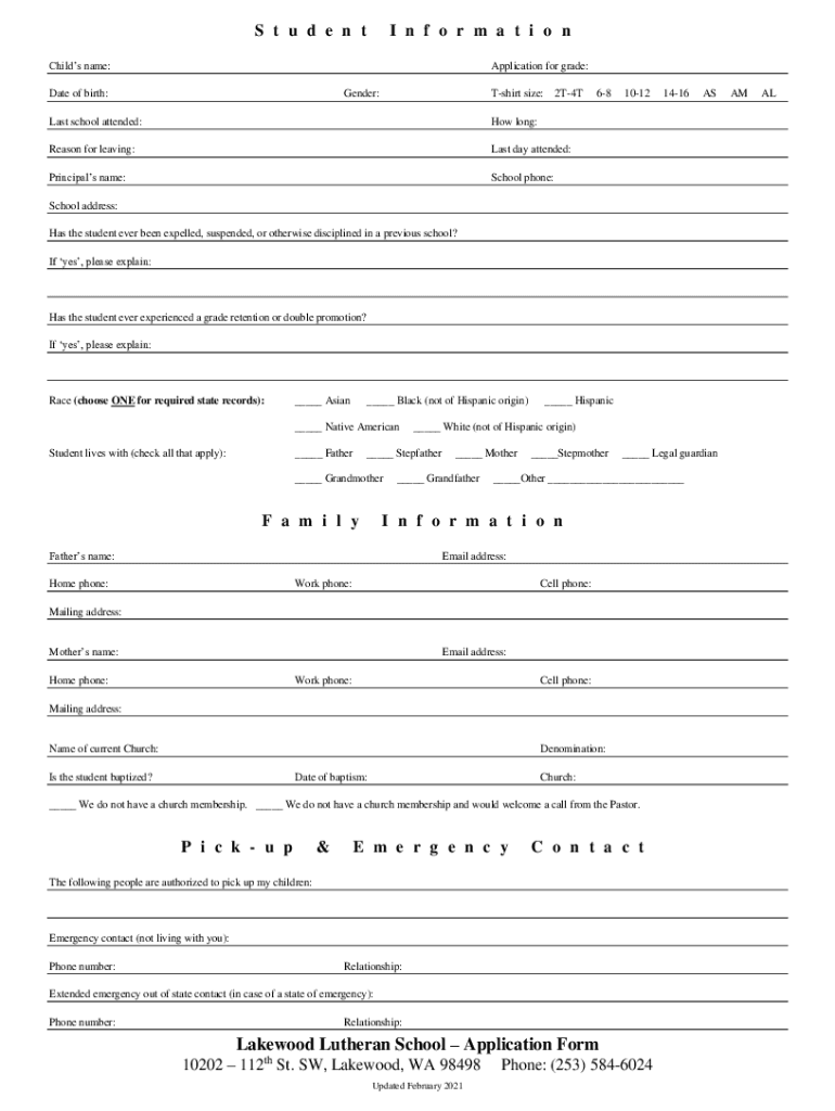 Fillable Online Application for grade: Fax Email Print - pdfFiller