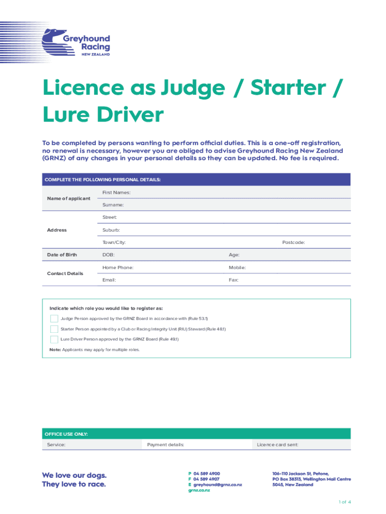 Fillable Online Drivers License Requirements for Taking a Driving Test ...