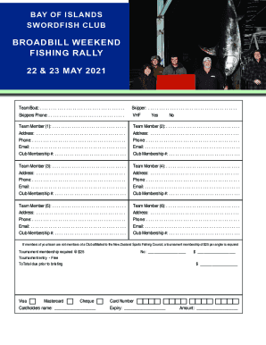 Fillable Online Marathon hump fishing report Fax Email Print - pdfFiller