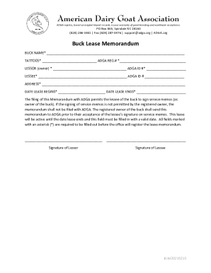 Fillable Online ADGA Standard Operating Procedures for Linear Appraisal ...