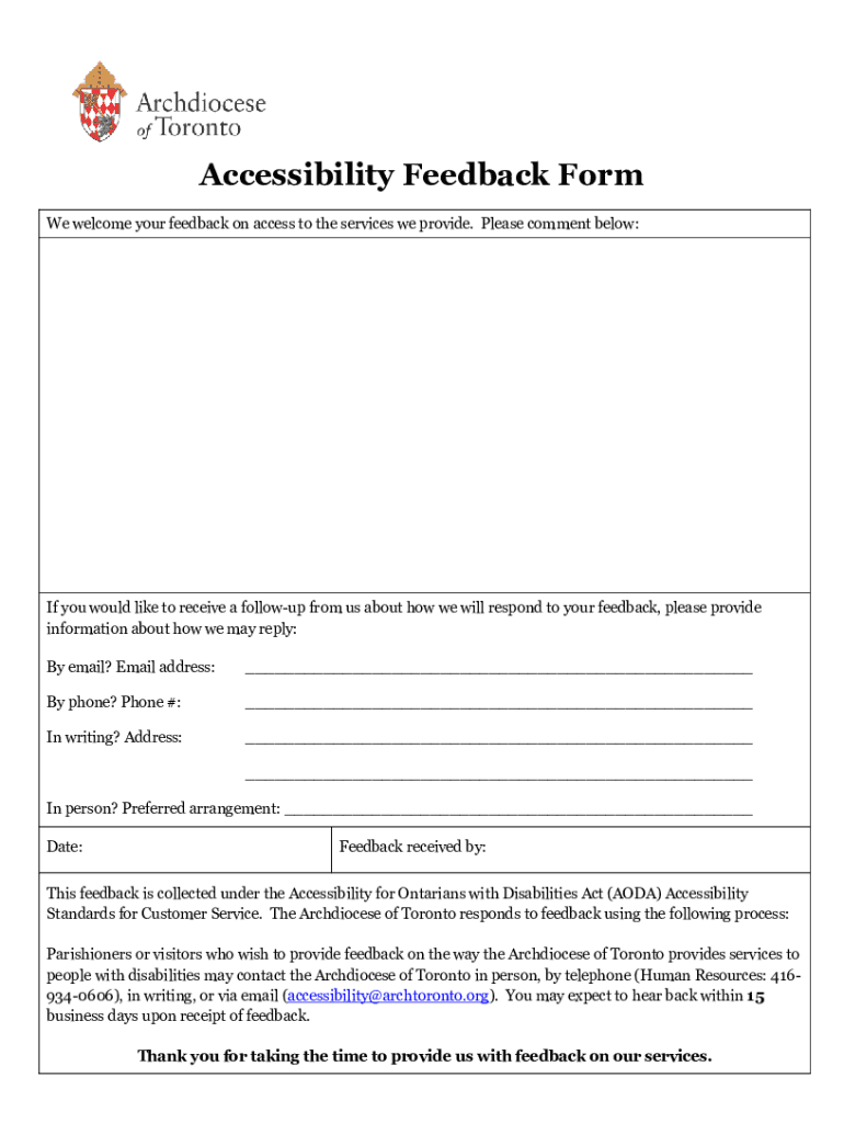 Fillable Online Accessibility Statement - ADA Assistance Fax Email ...