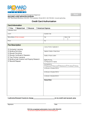 Fillable Online Broward County Environmental and Consumer Protection ...