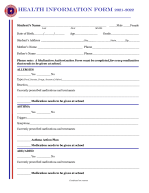 Fillable Online School Health Entry Exam Form - Florida; Health Fax ...