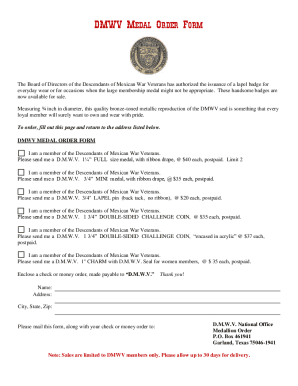 Fillable Online Federal Register :: Decorations, Medals, Ribbons, and ...