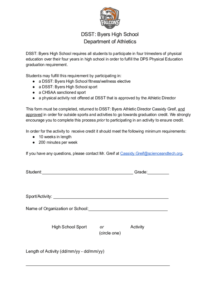 Fillable Online DPS Great Schools Enrollment Guide 1718 Secondary ...