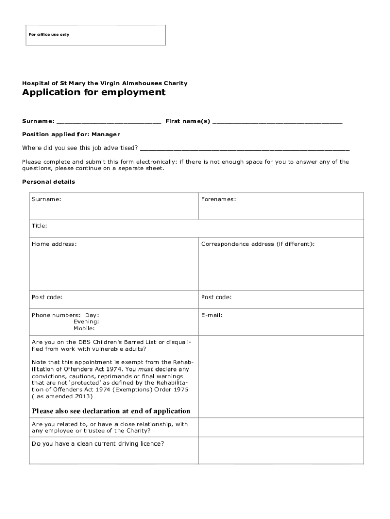 Fillable Online SMV Job App Form 12-16(W) (3) W copy Fax Email Print ...