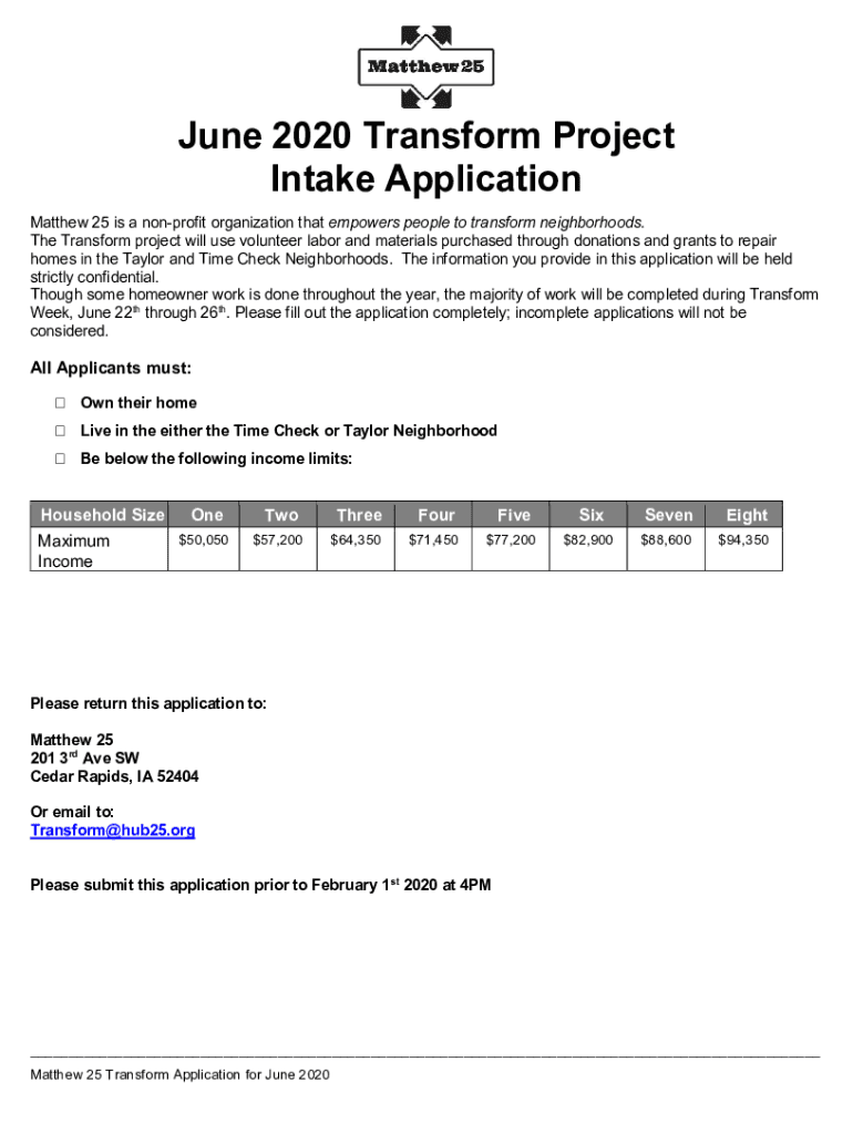 Fillable Online FREE 19+ Project Intake Form Example & Templates - PDF ...