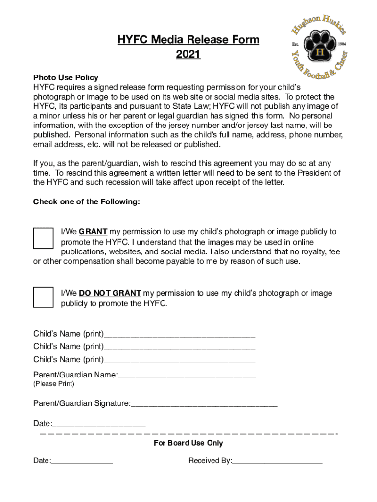 Fillable Online HHS HRSA Photo/Image Release Form Fax Email Print ...