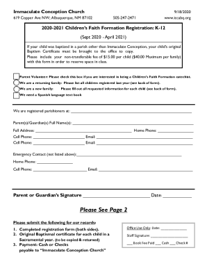 Fillable Online Universal Child Health Form Fax Email Print - pdfFiller