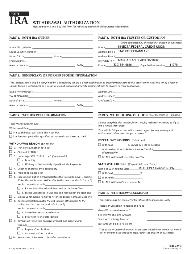 Fillable Online Fillable Online lapfcu To be completed by the Roth IRA ...