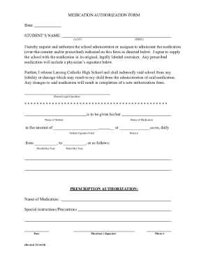 Fillable Online REQUEST FOR ASSISTANCE WITH MEDICATION DURING REGULAR ...