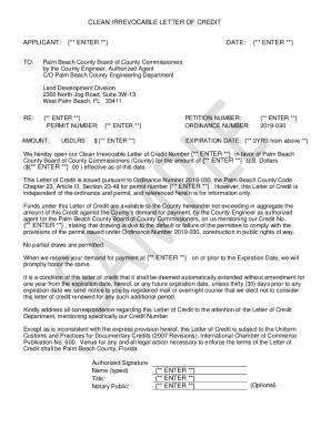 Fillable Online loc form to applicant - sample Fax Email Print - pdfFiller