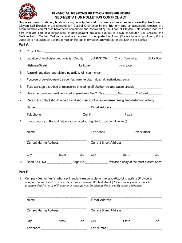 Fillable Online BUILDING & ZONING COMPLIANCE PERMIT COVER SHEET Fax ...