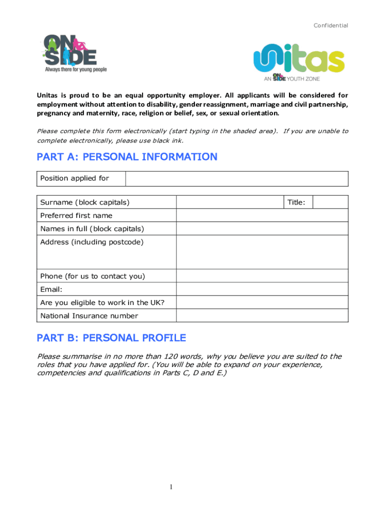 Fillable Online Equal Opportunity Employer Statement - BetterteamWhy ...