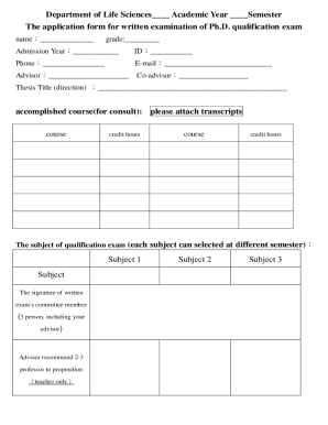 Fillable Online Application and Acceptance - TUM Fax Email Print ...