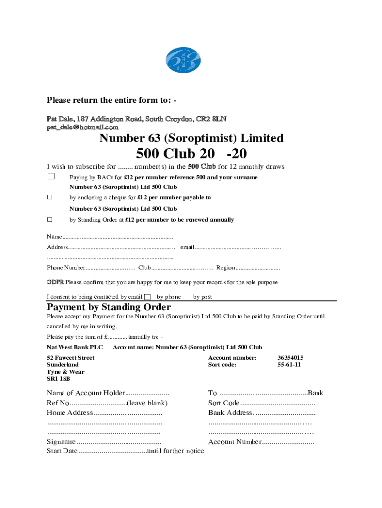 Fillable Online 500 form.docx Fax Email Print - pdfFiller