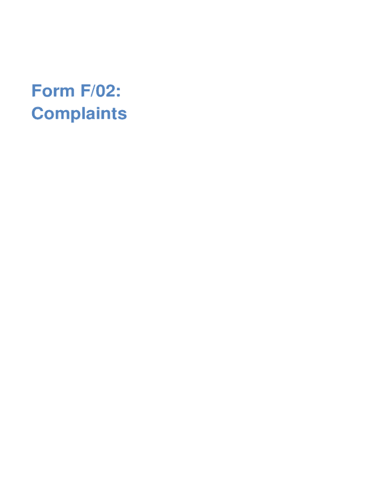 Fillable Online This form relates to Process F5 of the Operational ...