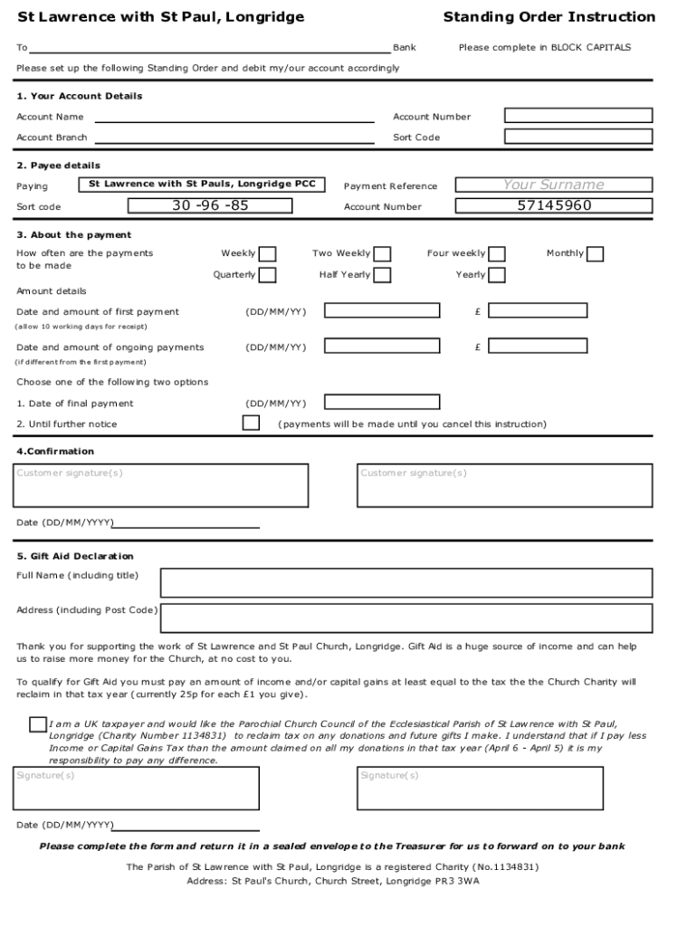 Fillable Online Bed Lofting and Bunking Request FormSt. Lawrence ...