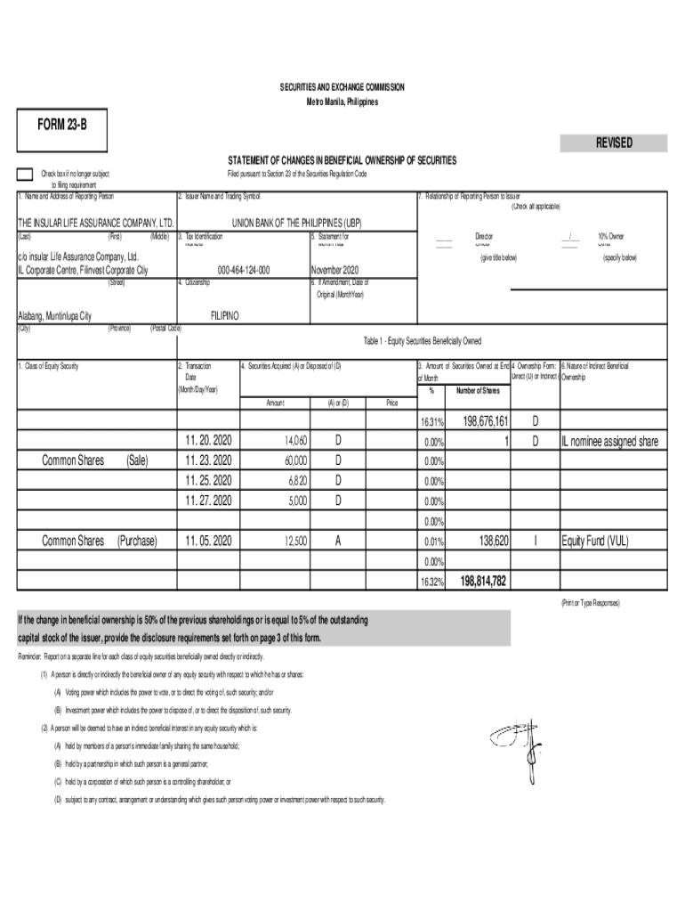 Fillable Online UNION BANK OF THE PHILIPPINES (UBP) Fax Email Print ...