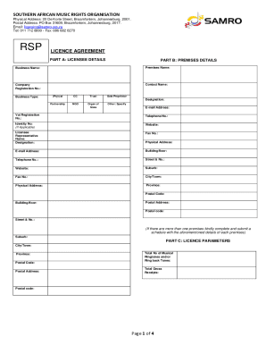 Fillable Online Forms SAMROSAMROForms SAMROForms SAMRO Fax Email Print ...