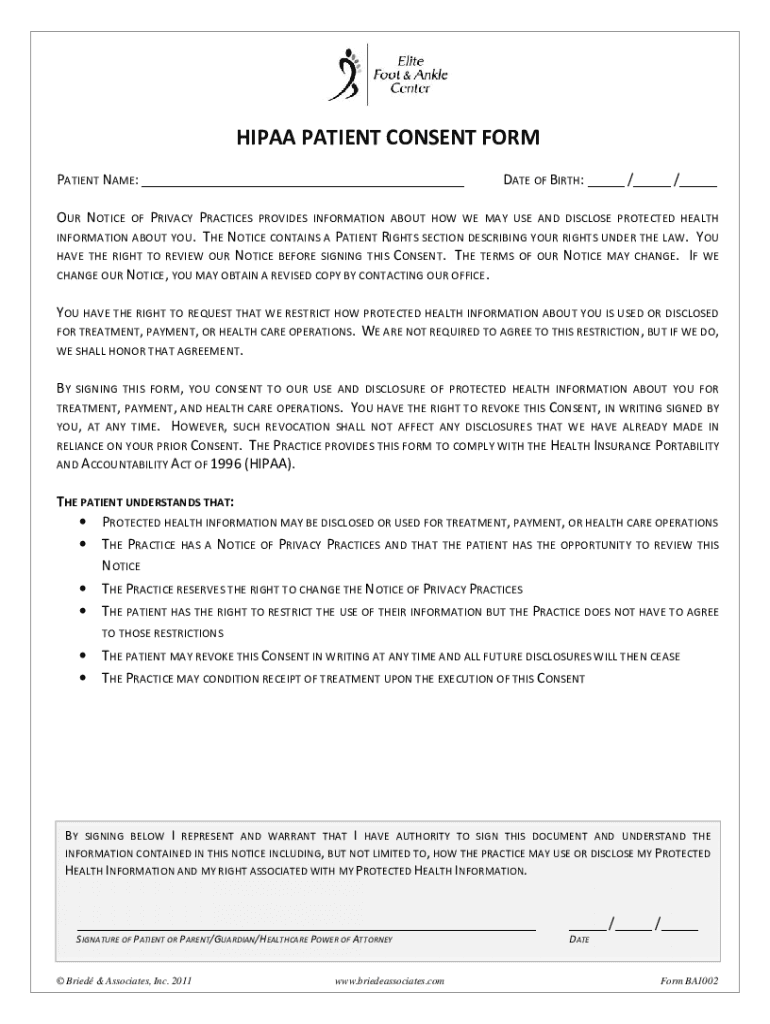 Fillable Online Standards for Privacy of Individually Identifiable ...