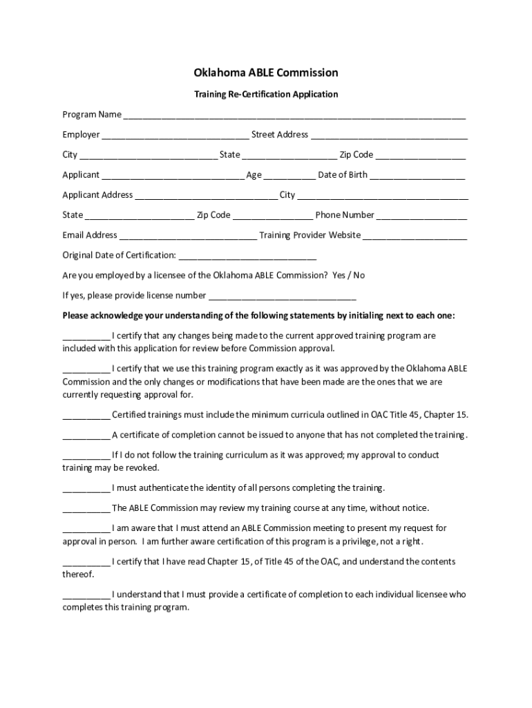 Able Online License Application - Fill Online, Printable, Fillable ...