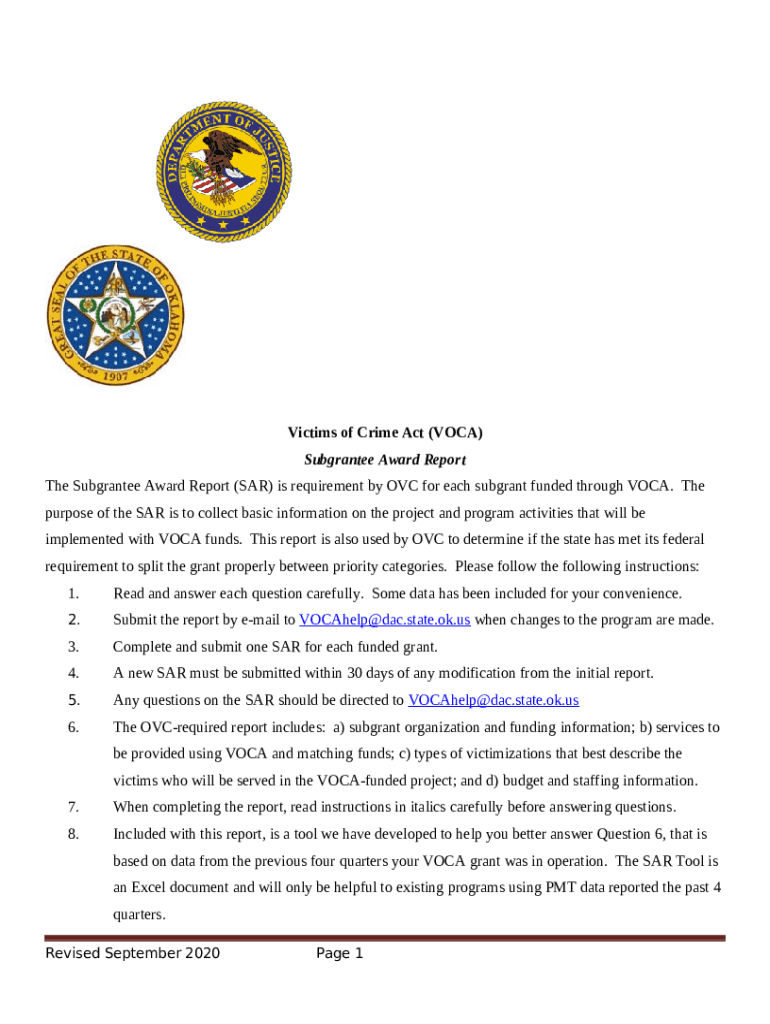 Perance Measures - Office for Victims of CrimeVictims of Crime Act ...