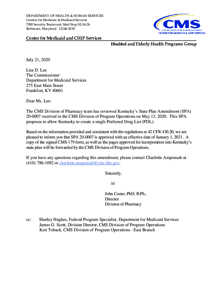 Fillable Online chfs ky Center for Medicaid and CHIP Services Disabled ...