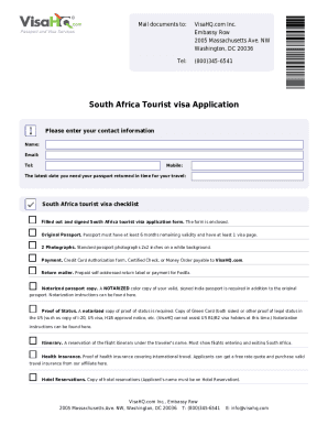 Fillable Online DEPARTMENT OF HOME AFFAIRS REPUBLIC OF SOUTH AFRICA ...