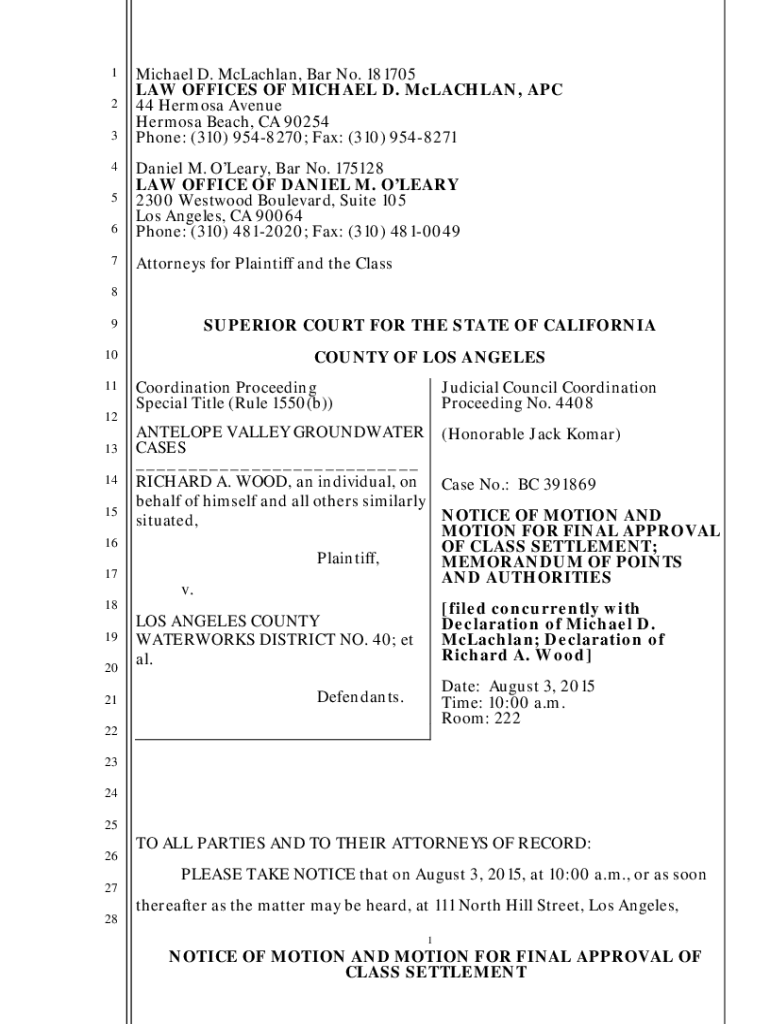 Fillable Online Fillable Online MDM decl ISO Moton for Final Approval ...