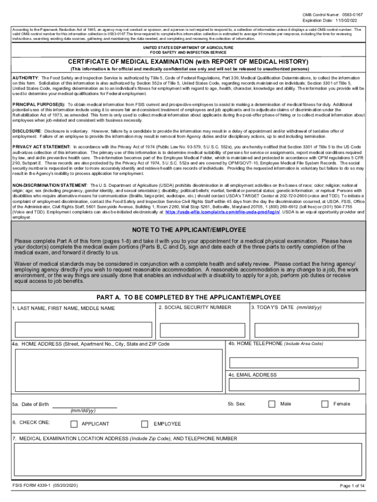 USDA FSIS 4339-1 2020-2022 - Fill and Sign Printable Template Online ...