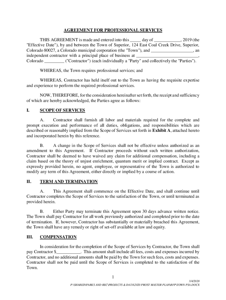 Fillable Online 11 Sample Professional Services Contract - Free to Edit ...