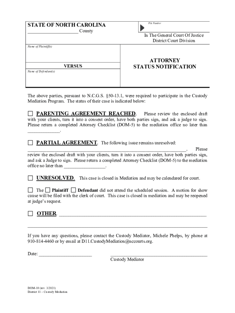 Fillable Online File a Complaint with the North Carolina Department of ...