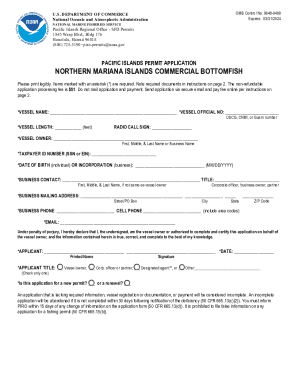 Fillable Online Application for an Individual Incidental Take Permit ...