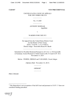 Fillable Online ANTHONY BODNAR Fax Email Print - pdfFiller