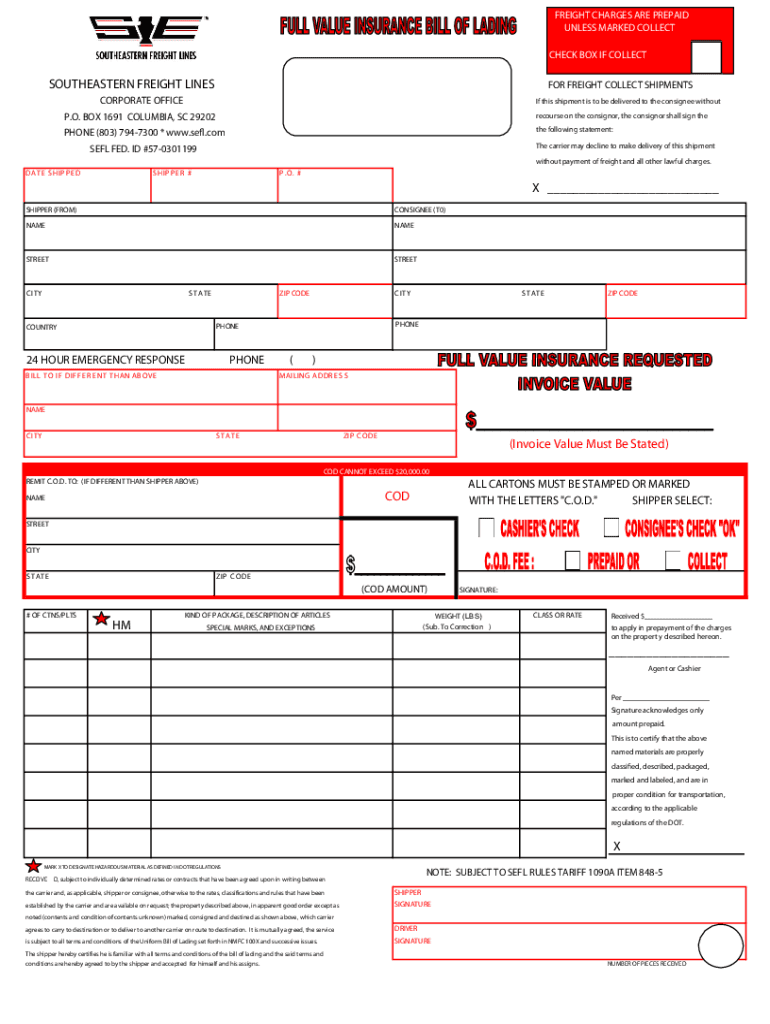 Fillable Online Freight Collect and Freight Prepaid - What's the ...