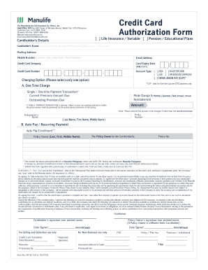 Fillable Online MP CC Authorization Form05042021 Fax Email Print - pdfFiller