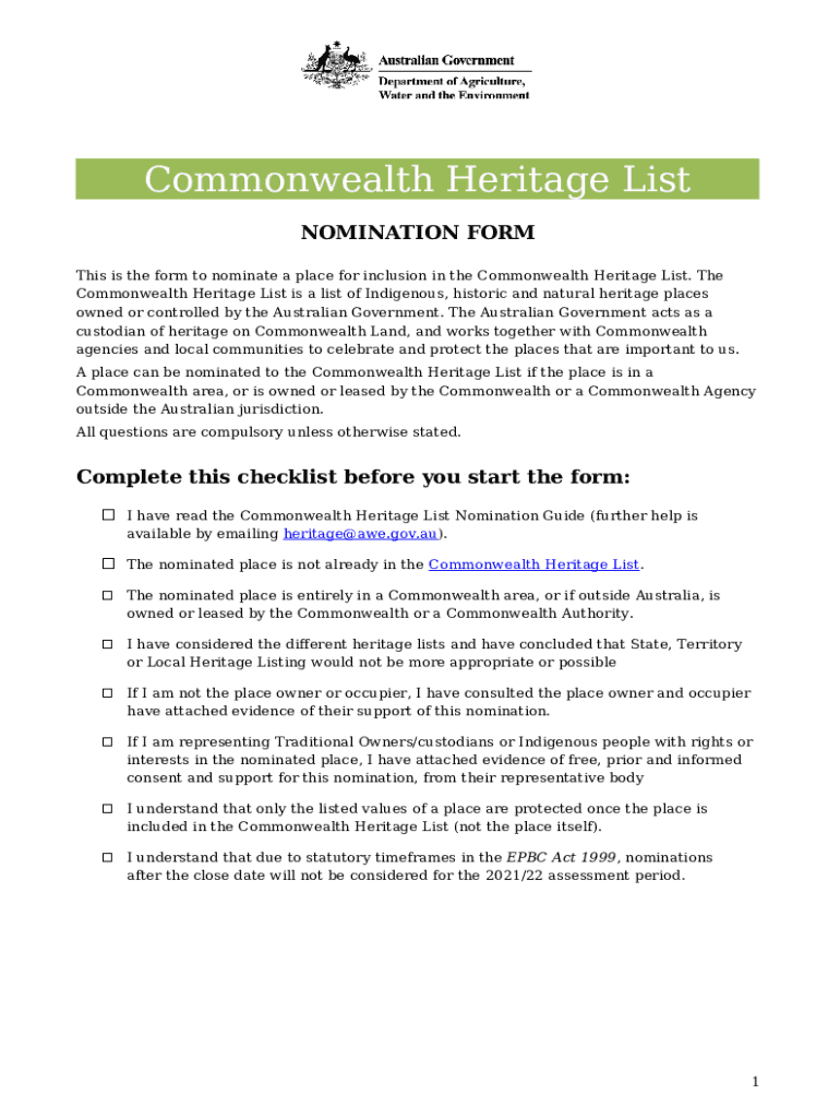 36 CFR73.7 - World Heritage nomination process.CFRUS ... - environment ...
