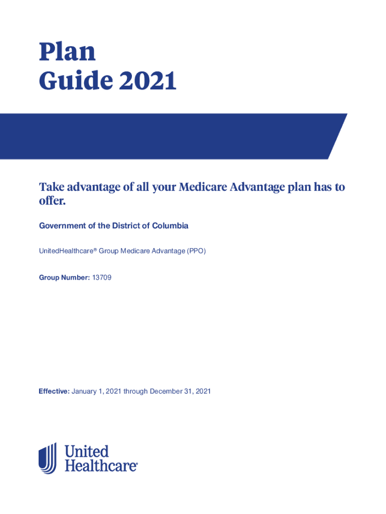Fillable Online dchr dc 2021 AARP Medicare Advantage Plan 1 (HMO) in TN ...