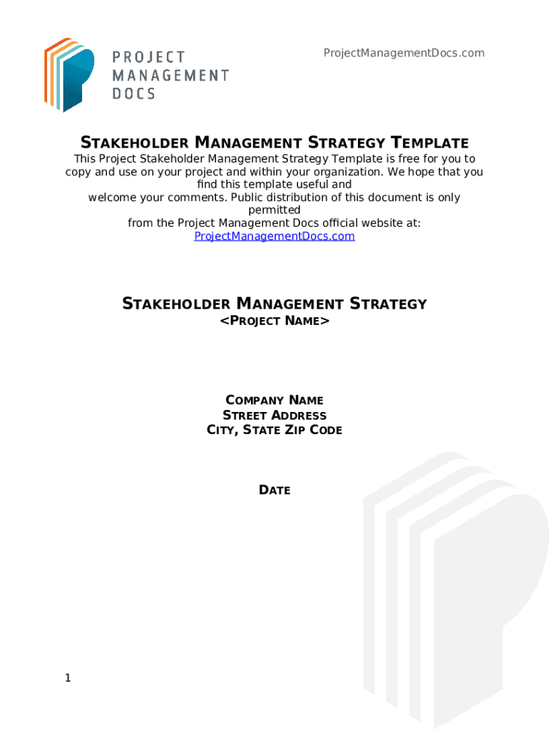 How to Create a Stakeholder Management Plan + Templates Doc Template ...